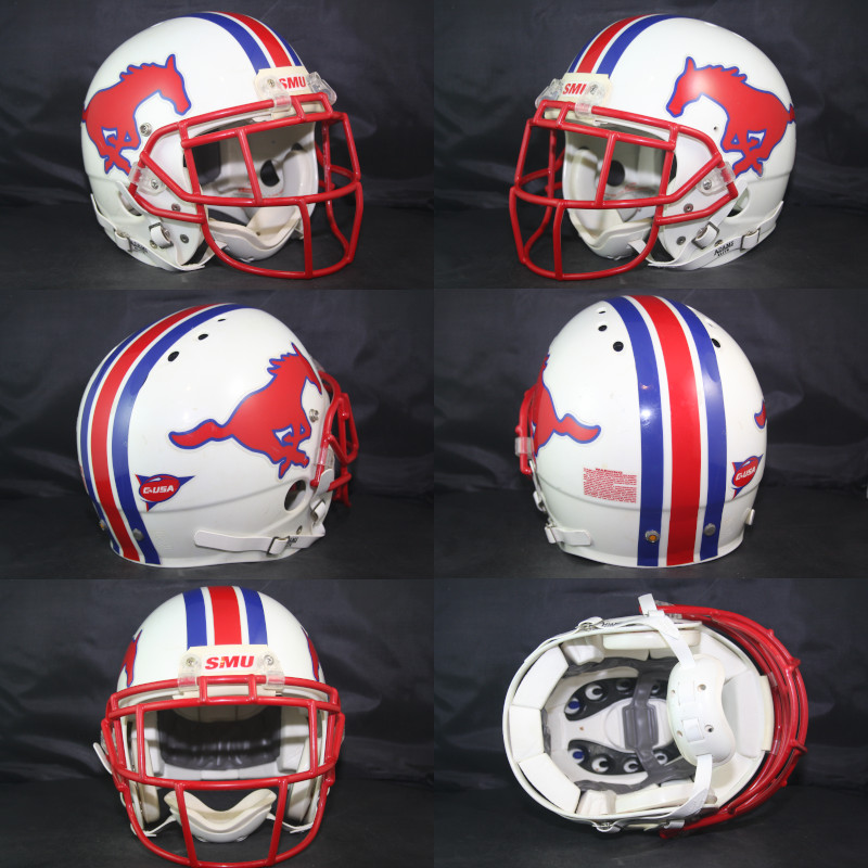 Real Stuff Sports Game Used Football Helmets