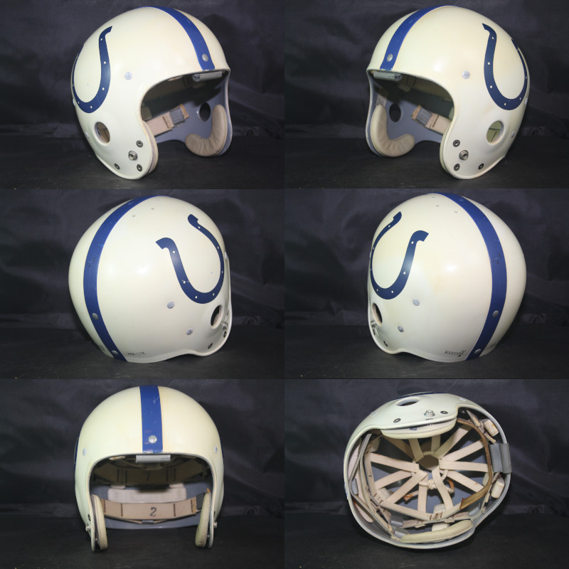 Real Stuff Sports Game Used Football Helmets
