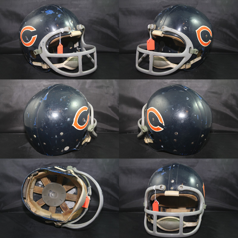 Real Stuff Sports Game Used Football Helmets