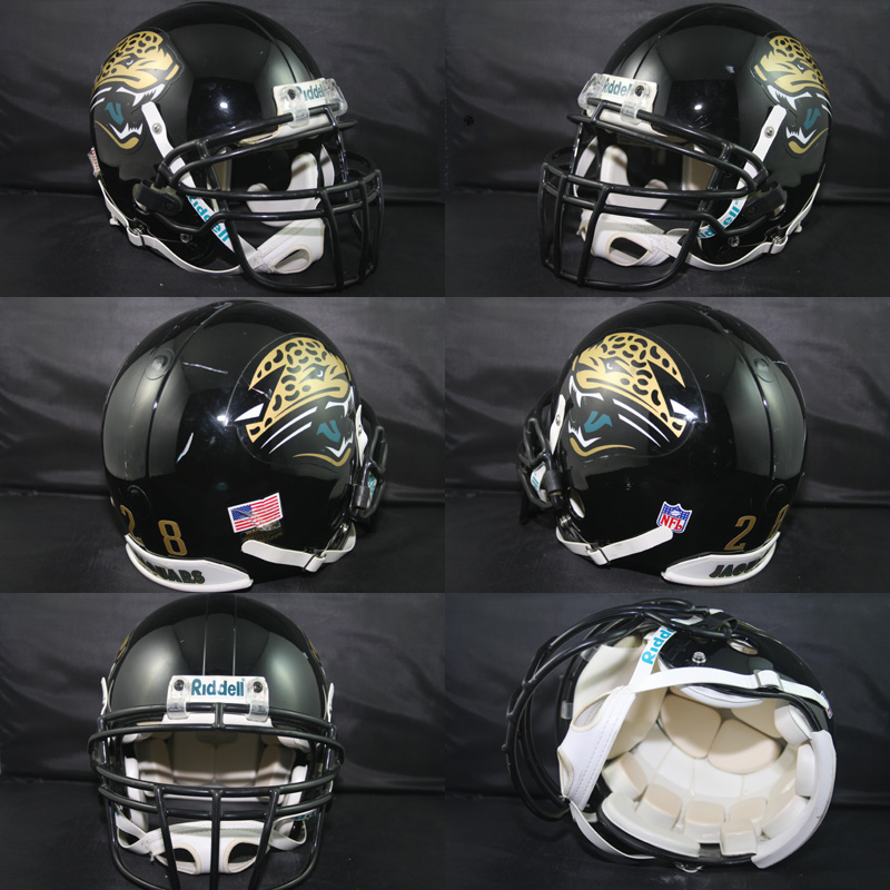Real Stuff Sports Game Used Football Helmets